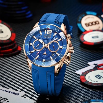 LIGE Blue Watch | 100% Original Luxury Watches - LIGE Watches