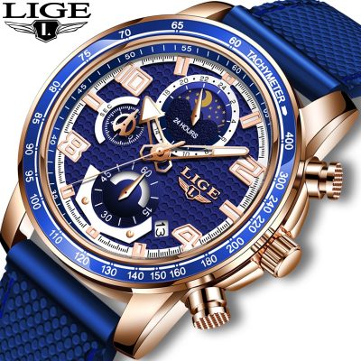 LIGE Blue Watch | 100% Original Luxury Watches - LIGE Watches